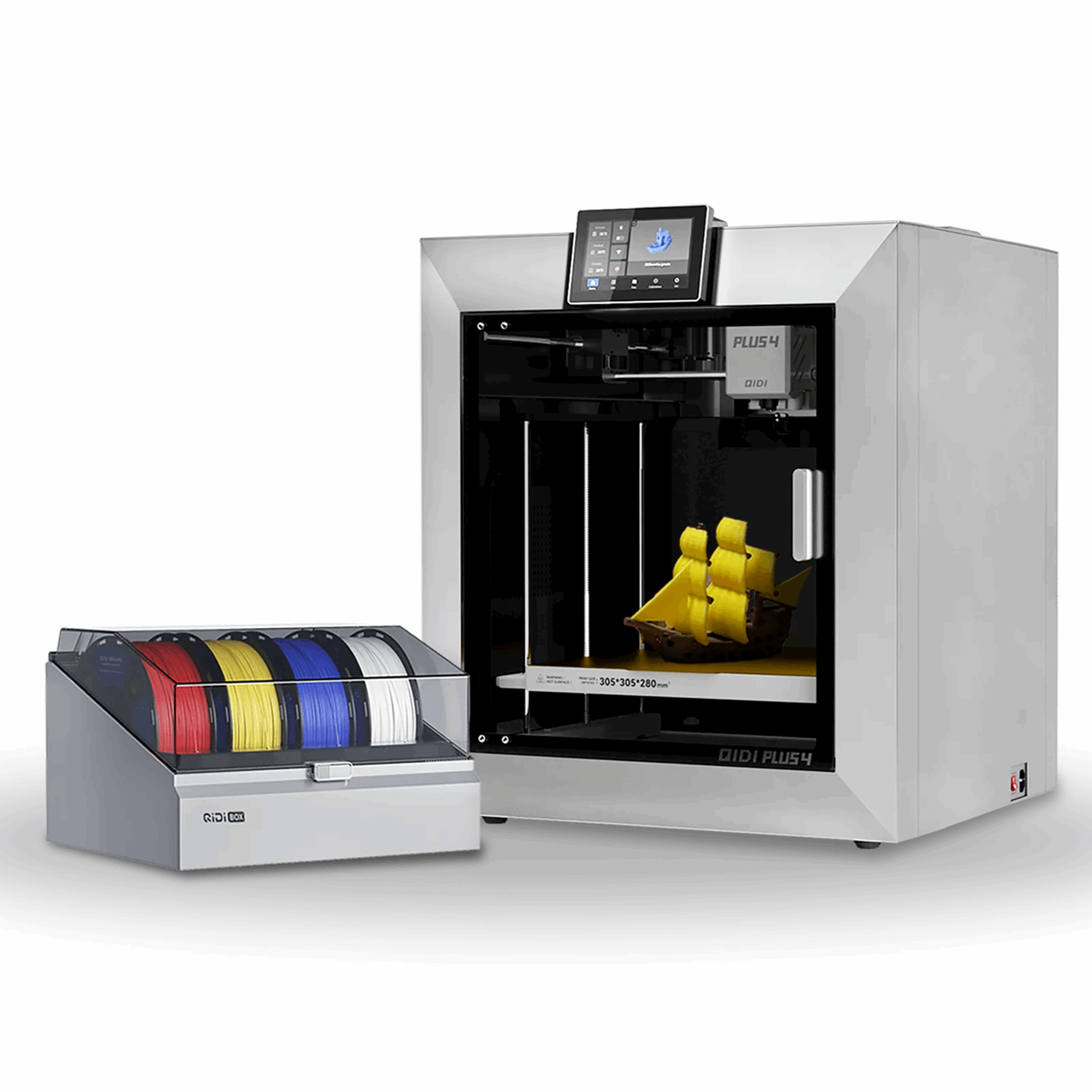 QIDI Box for X-Plus4 – Multi-Colour & Multi-Filament Printing Upgrade ...